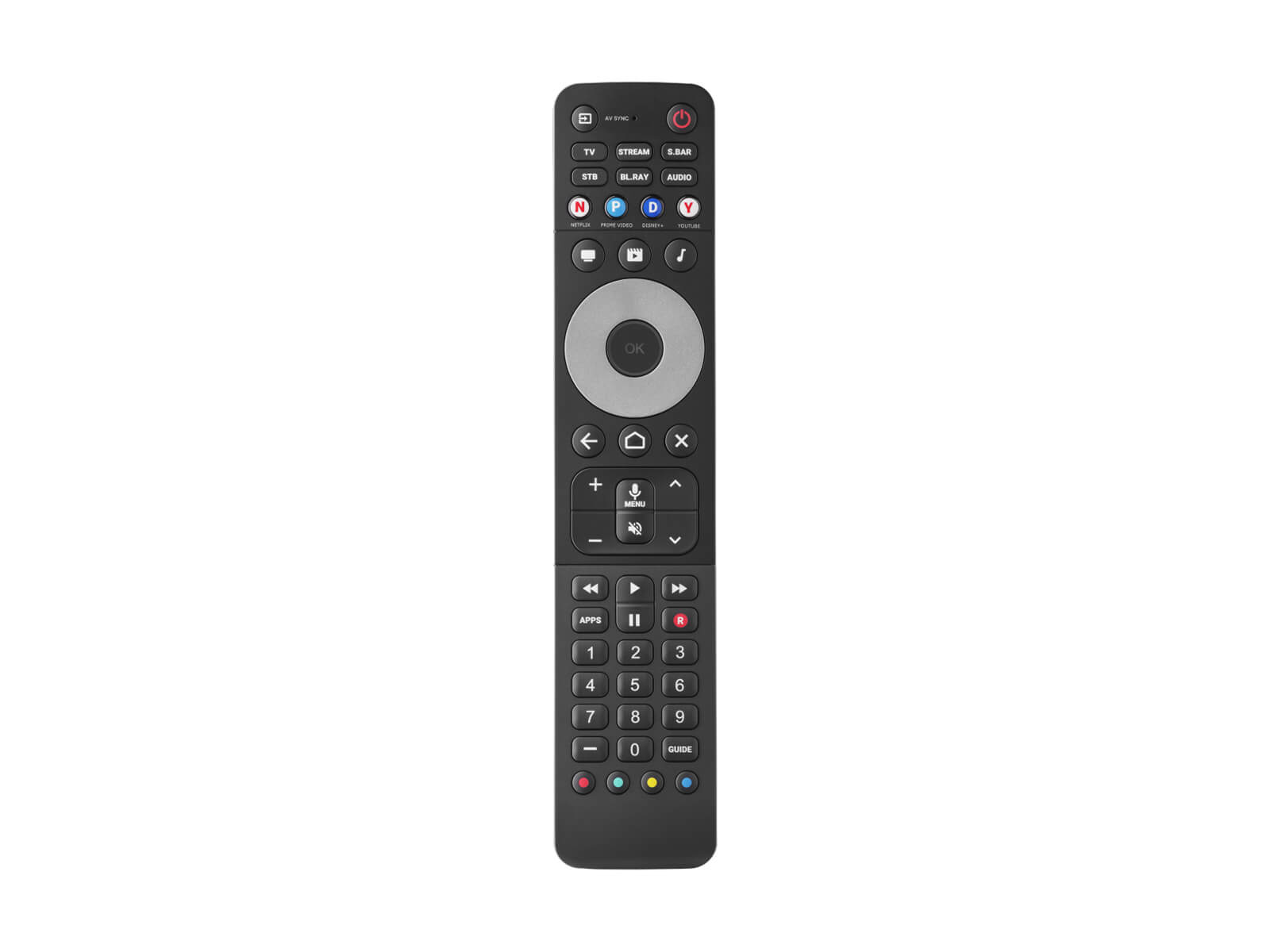 One For All – Essential 6 Remote Control URC 7966 – Fillion Électronique
